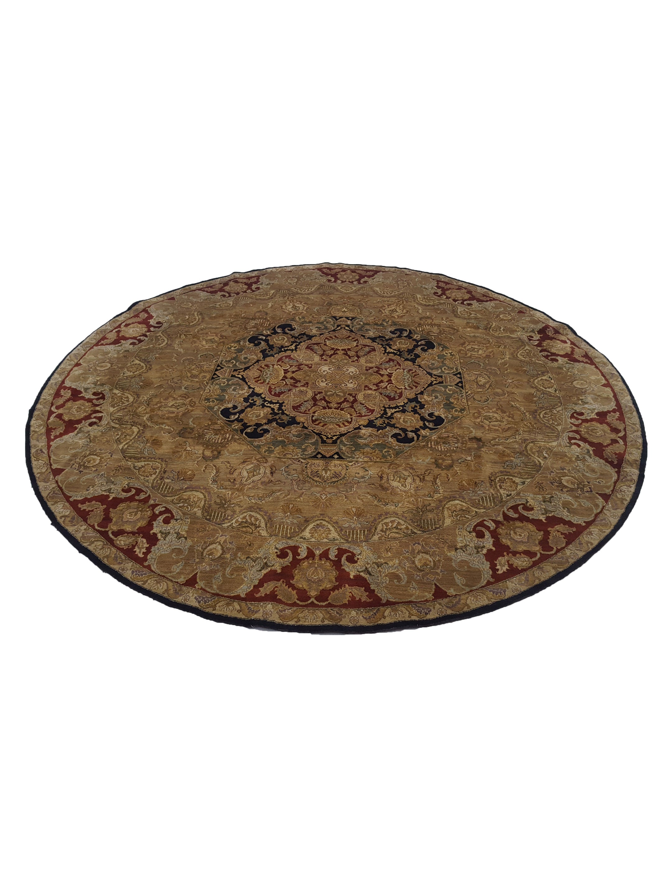 Pacific Maharaja 16631 Red Gold Traditional Hand Knotted Rug – Pacific Rugs