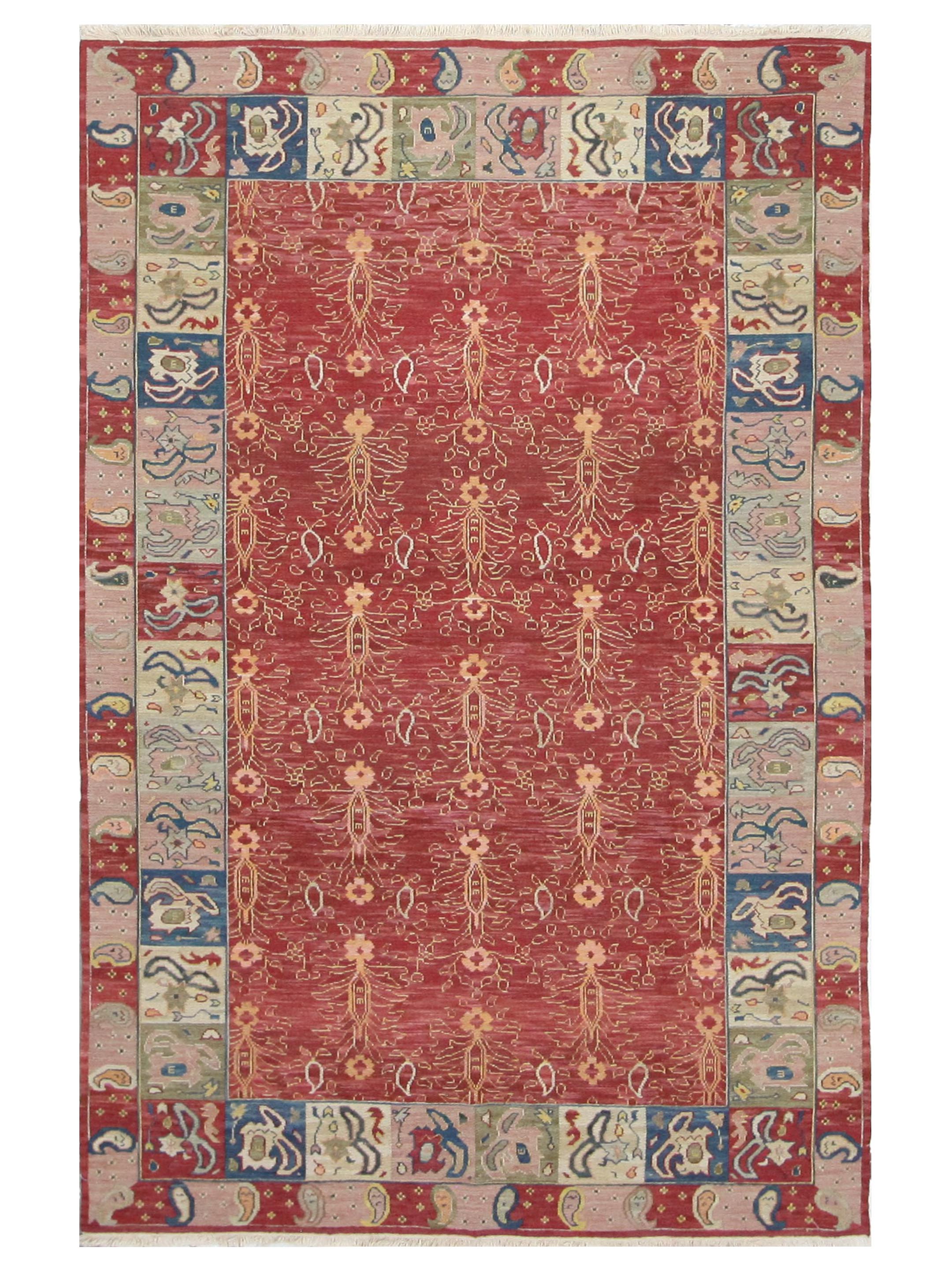 Pacific Summak 17326 Rust Multi Traditional Hand Knotted Rug – Pacific Rugs